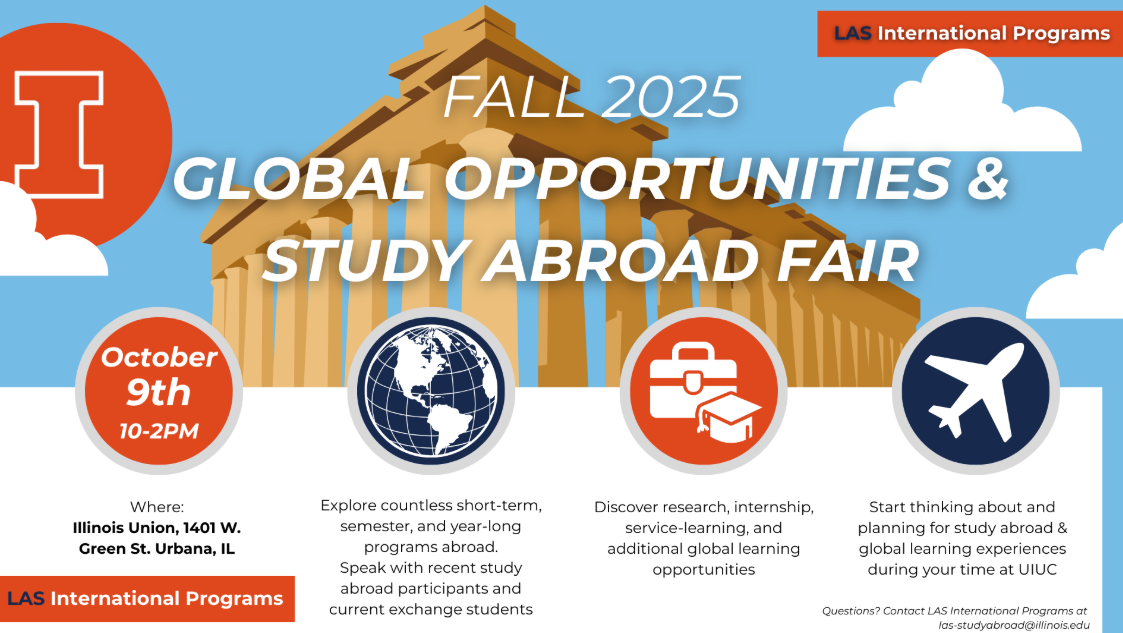 LAS Global Opportunities & Study Abroad Fair | Center for East Asian ...
